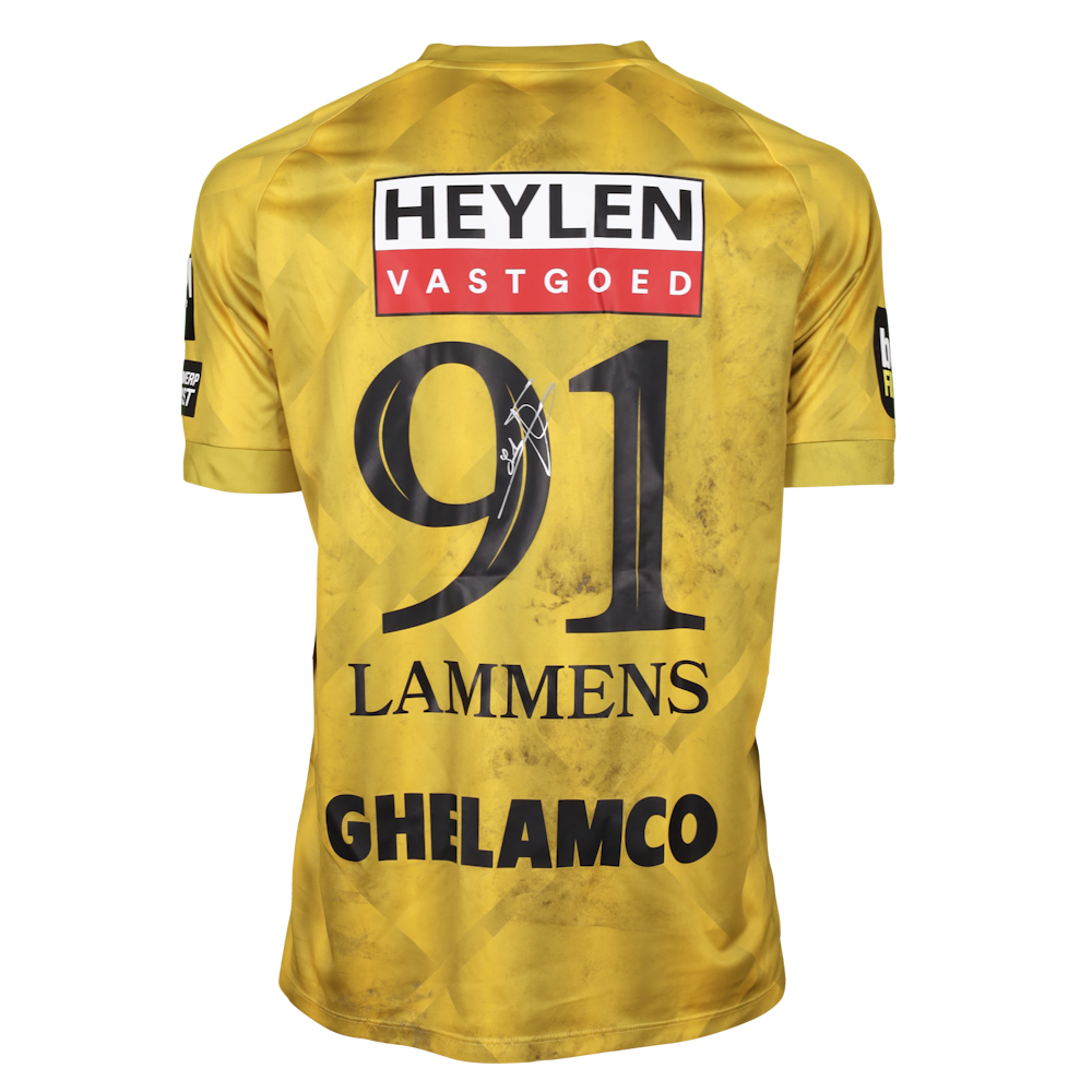 Senne Lammens | Royal Antwerp FC - Dender | MatchWornShirt
