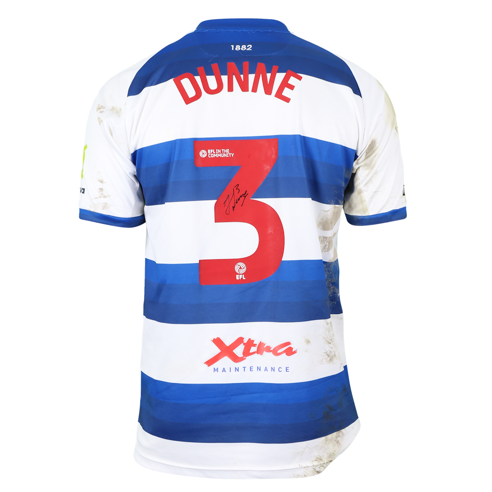 Jimmy Dunne | Queens Park Rangers - Norwich City | MatchWornShirt