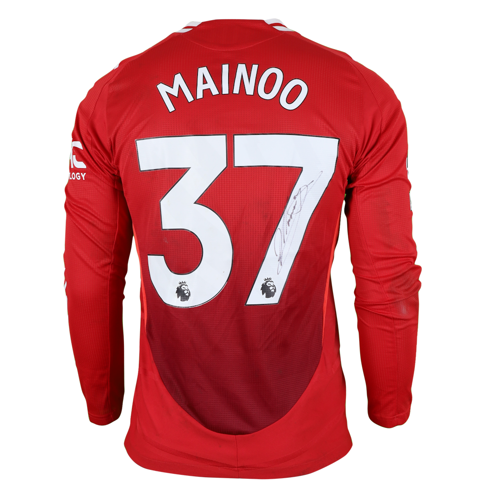 Kobbie Mainoo | Manchester United - Nottingham Forest | MatchWornShirt