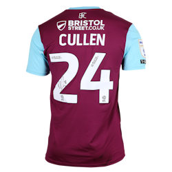 Josh Cullen | Norwich City - Burnley | MatchWornShirt