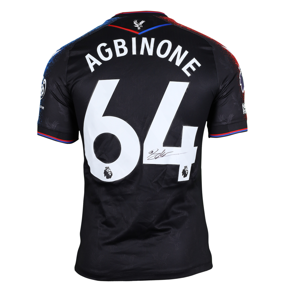 Asher Agbinone | Brighton & Hove Albion - Crystal Palace | MatchWornShirt