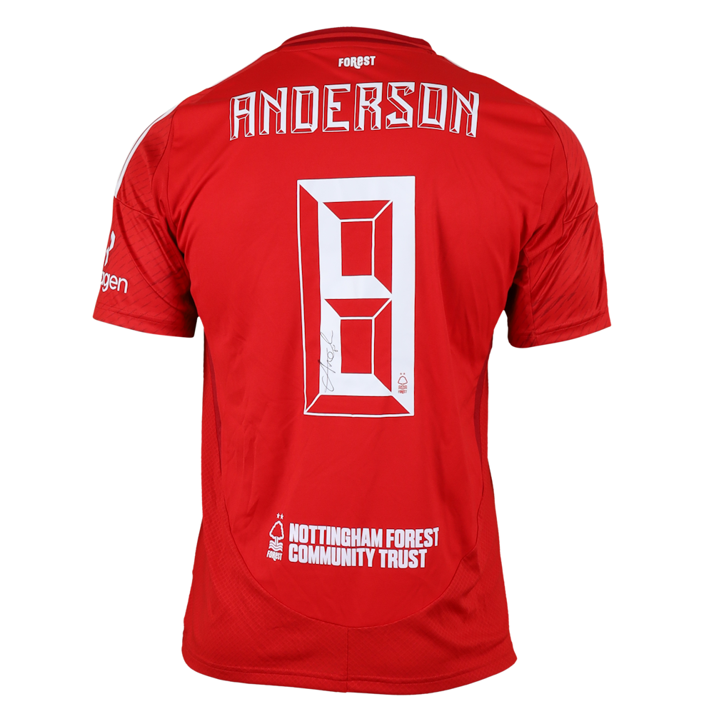 Elliott Anderson | Nottingham Forest - Luton Town | MatchWornShirt