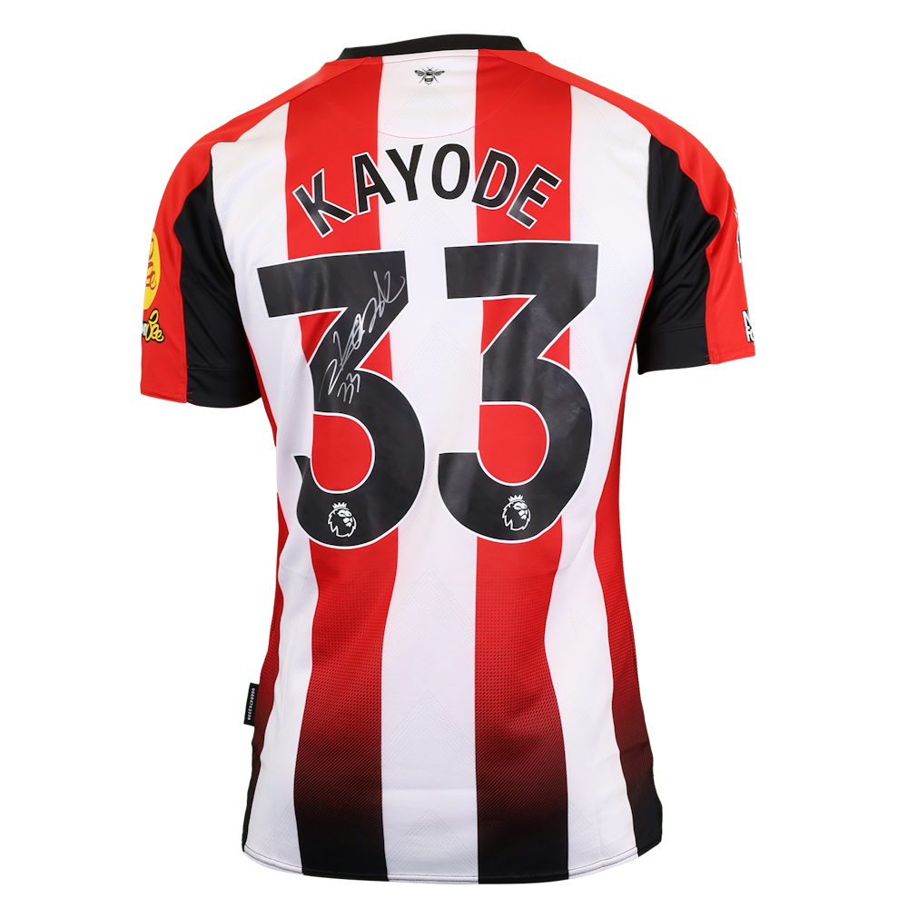 Michael Olabode Kayode | Brentford - Tottenham Hotspur | MatchWornShirt