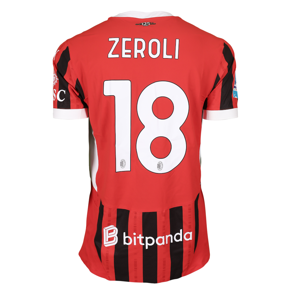 Kevin Zeroli | AC Milan | AC Milan - Inter | MatchWornShirt