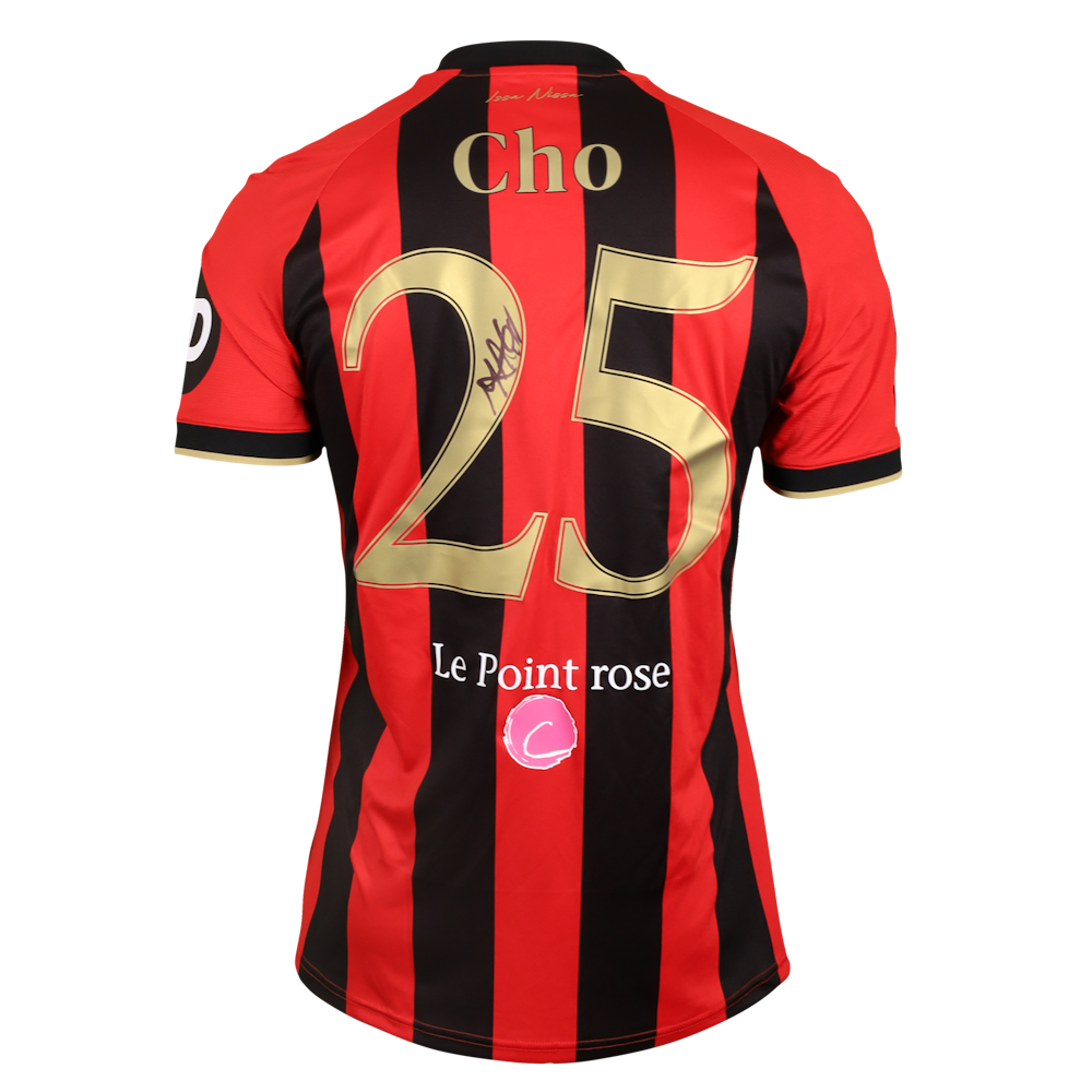 Mohamed-Ali Cho | OGC Nice | OGC Nice - FK Bodø/Glimt | MatchWornShirt