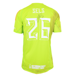 Matz Sels | Exeter City - Nottingham Forest | MatchWornShirt
