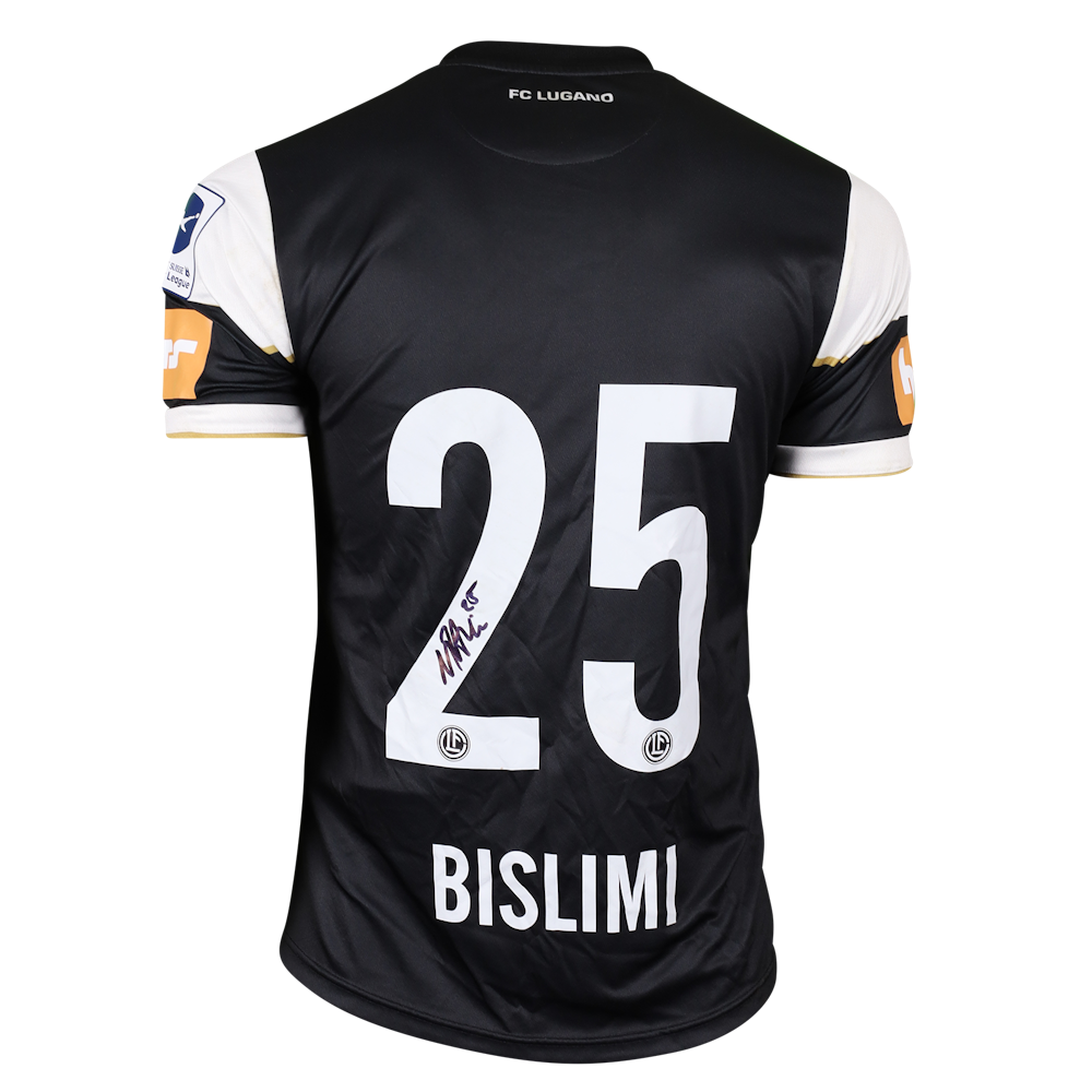 Uran Bislimi | FC Lugano - Luzern | MatchWornShirt