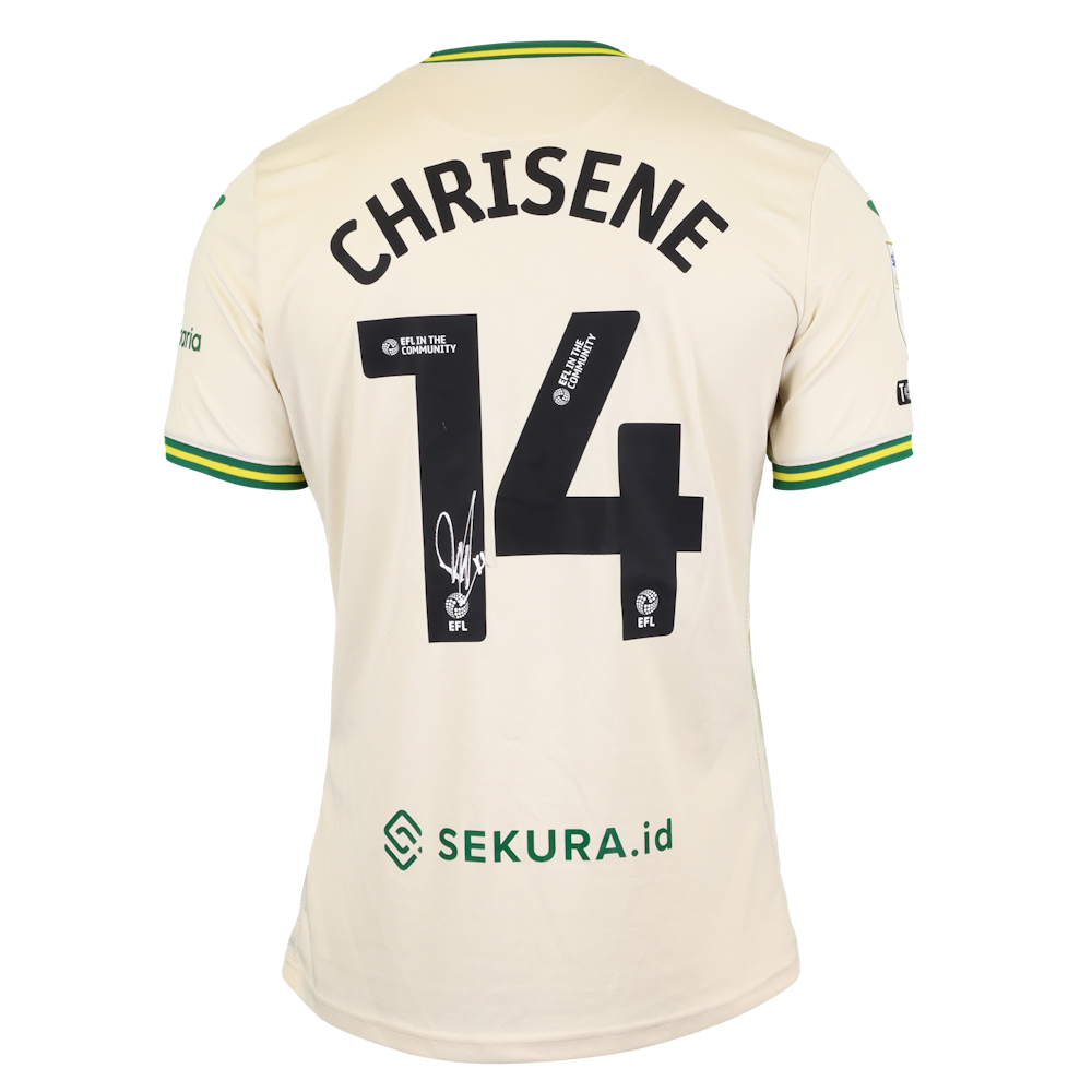 Benjamin Chrisene | Hull City - Norwich City | MatchWornShirt