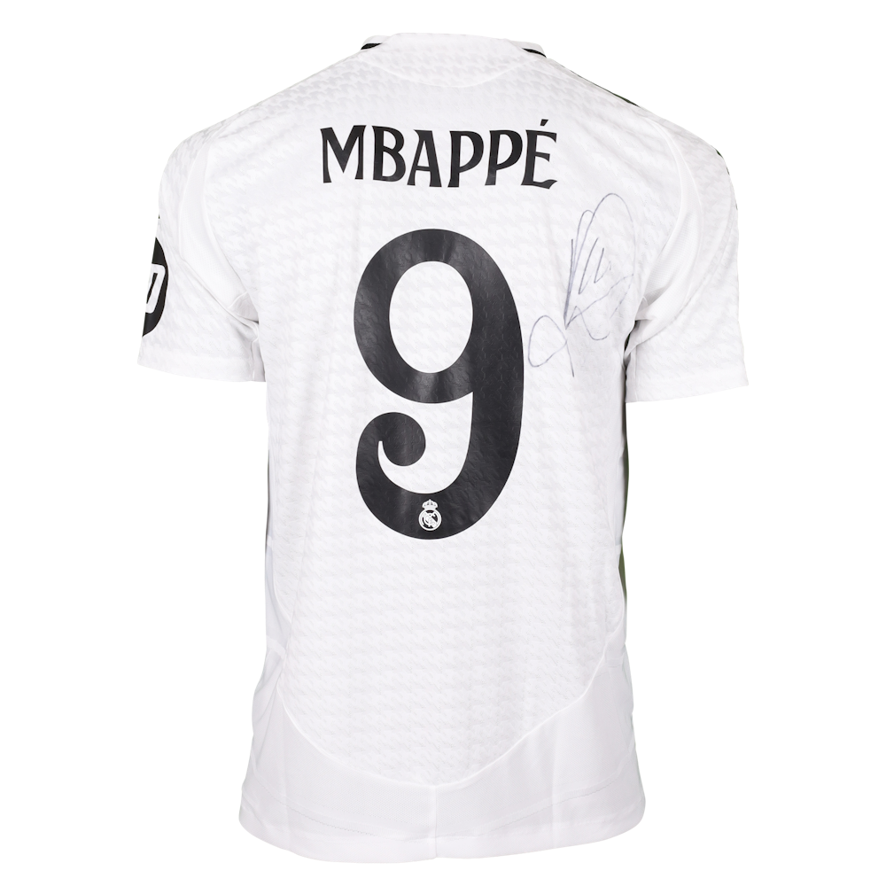 Kylian Mbappé - Signing Ceremony Shirt 24/25 (2) | MatchWornShirt