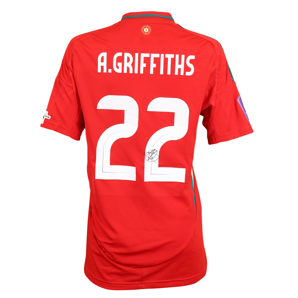 Alice Griffiths | Italy W - Wales W | MatchWornShirt