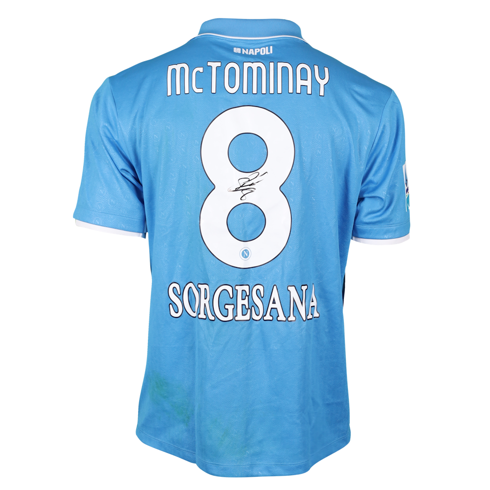 Scott McTominay | Napoli - Inter | MatchWornShirt