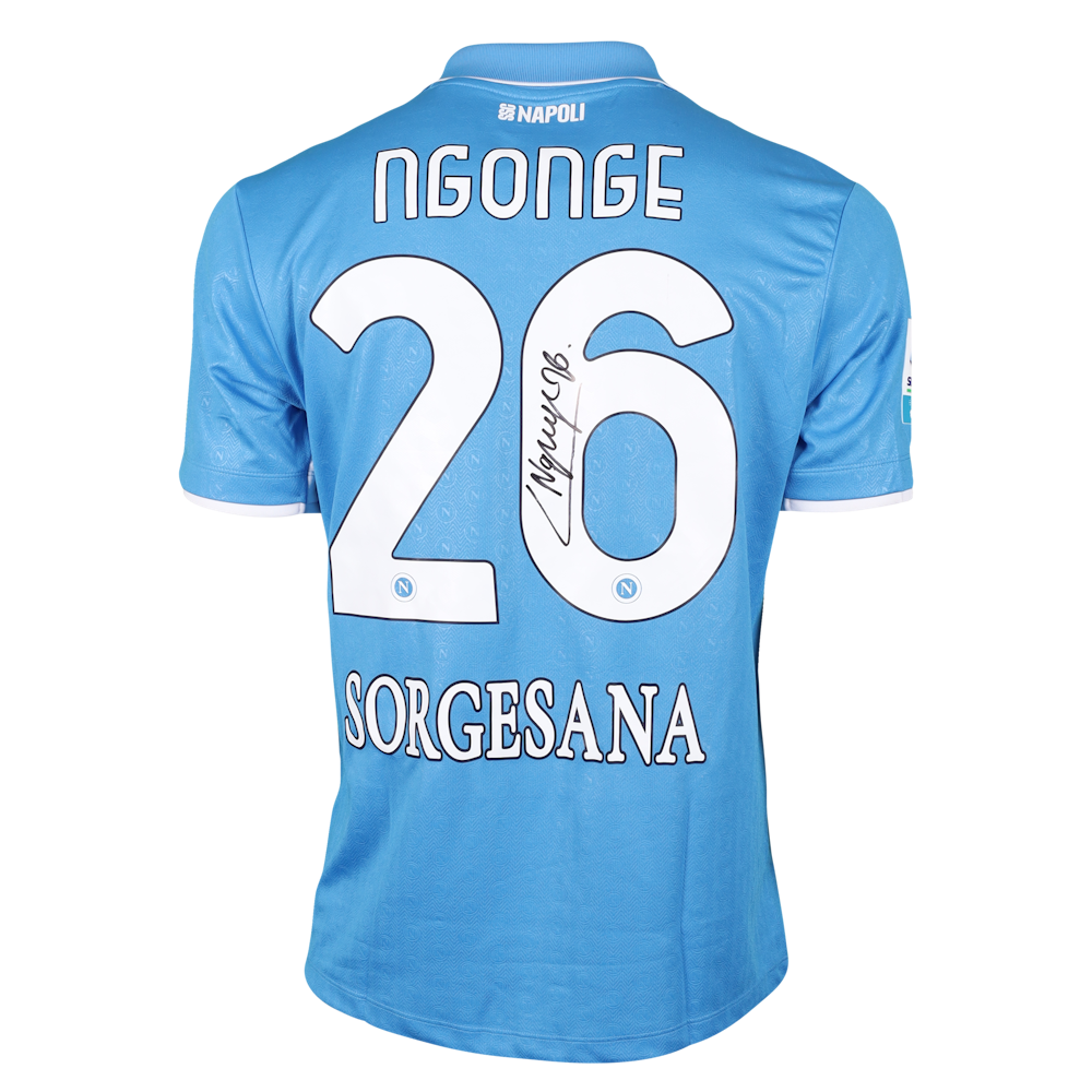 Cyril Ngonge | Napoli | Napoli - Inter | MatchWornShirt