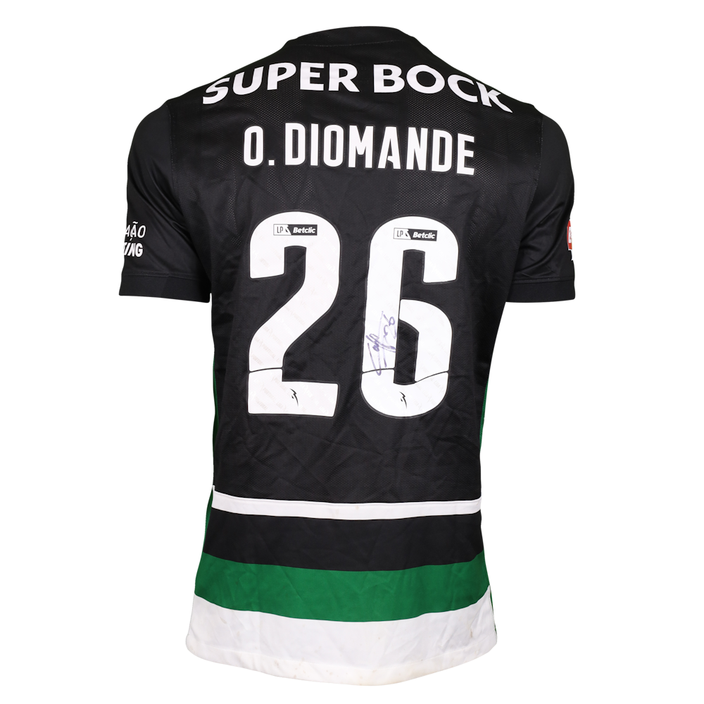 Ousmane Diomande | Sporting CP - Famalicão | MatchWornShirt
