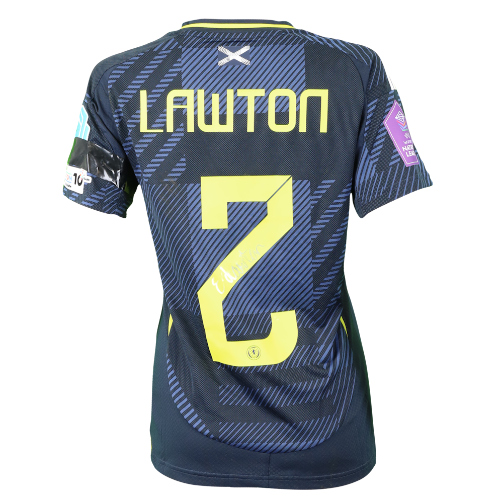 Emma Lawton | Scotland W - Germany W | MatchWornShirt