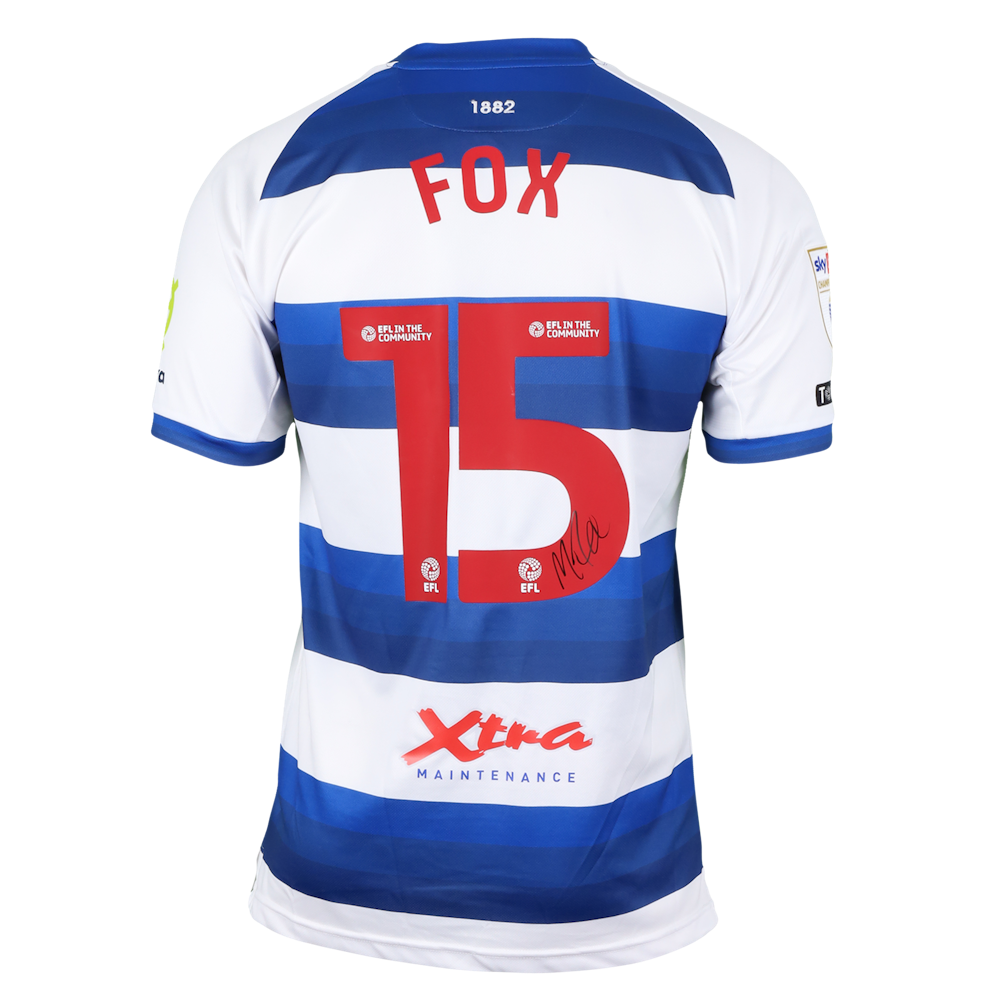 Morgan Fox | Queens Park Rangers - Cardiff City FC | MatchWornShirt