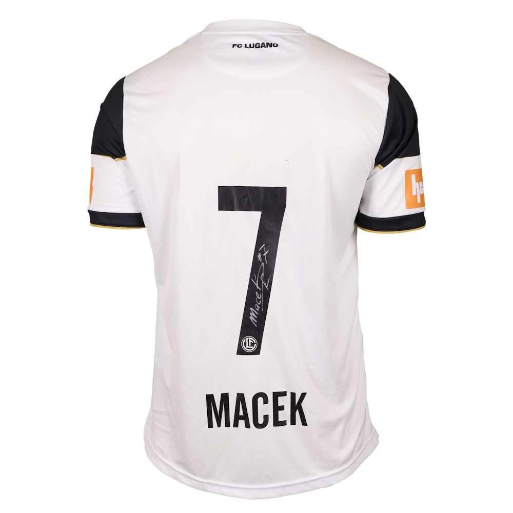 Roman Macek | Basel - FC Lugano | MatchWornShirt
