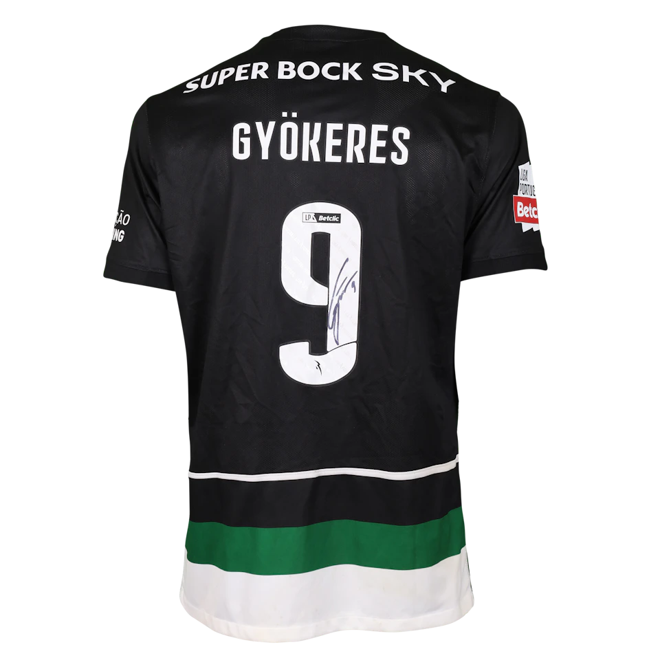 Viktor Gyökeres | Sporting CP - SC Braga | MatchWornShirt