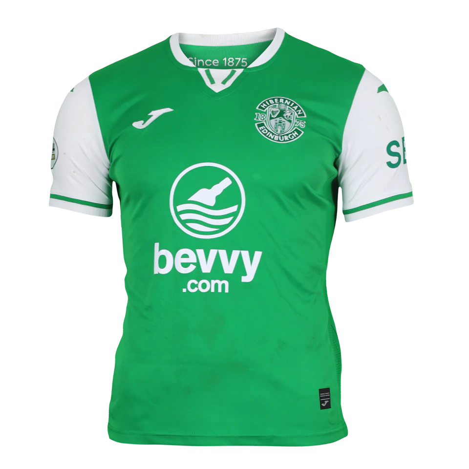 Martin Boyle | Hibernian - Dundee F.C. | MatchWornShirt