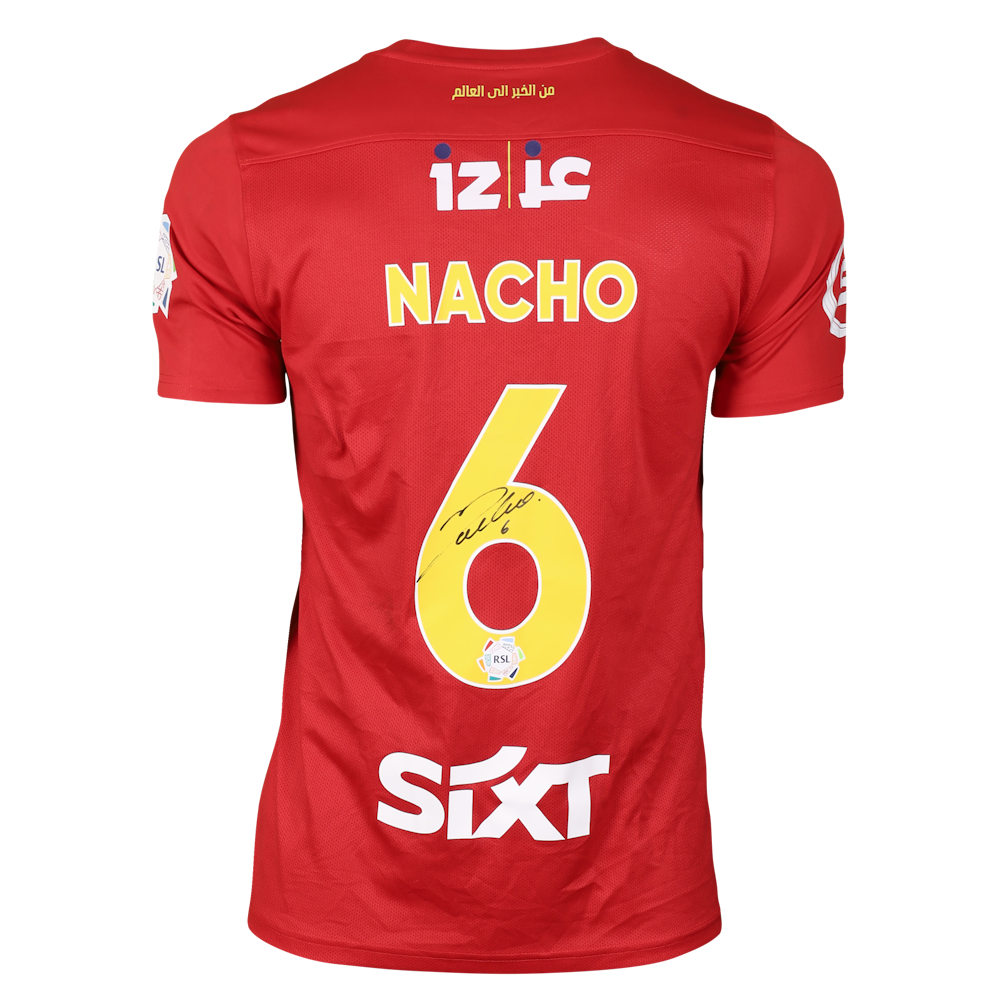 Nacho | Al Qadsiah - Al Nassr | MatchWornShirt