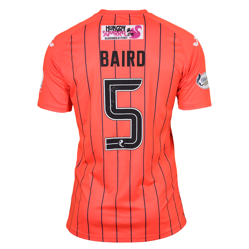 Jack Baird | Airdrieonians - Greenock Morton | MatchWornShirt