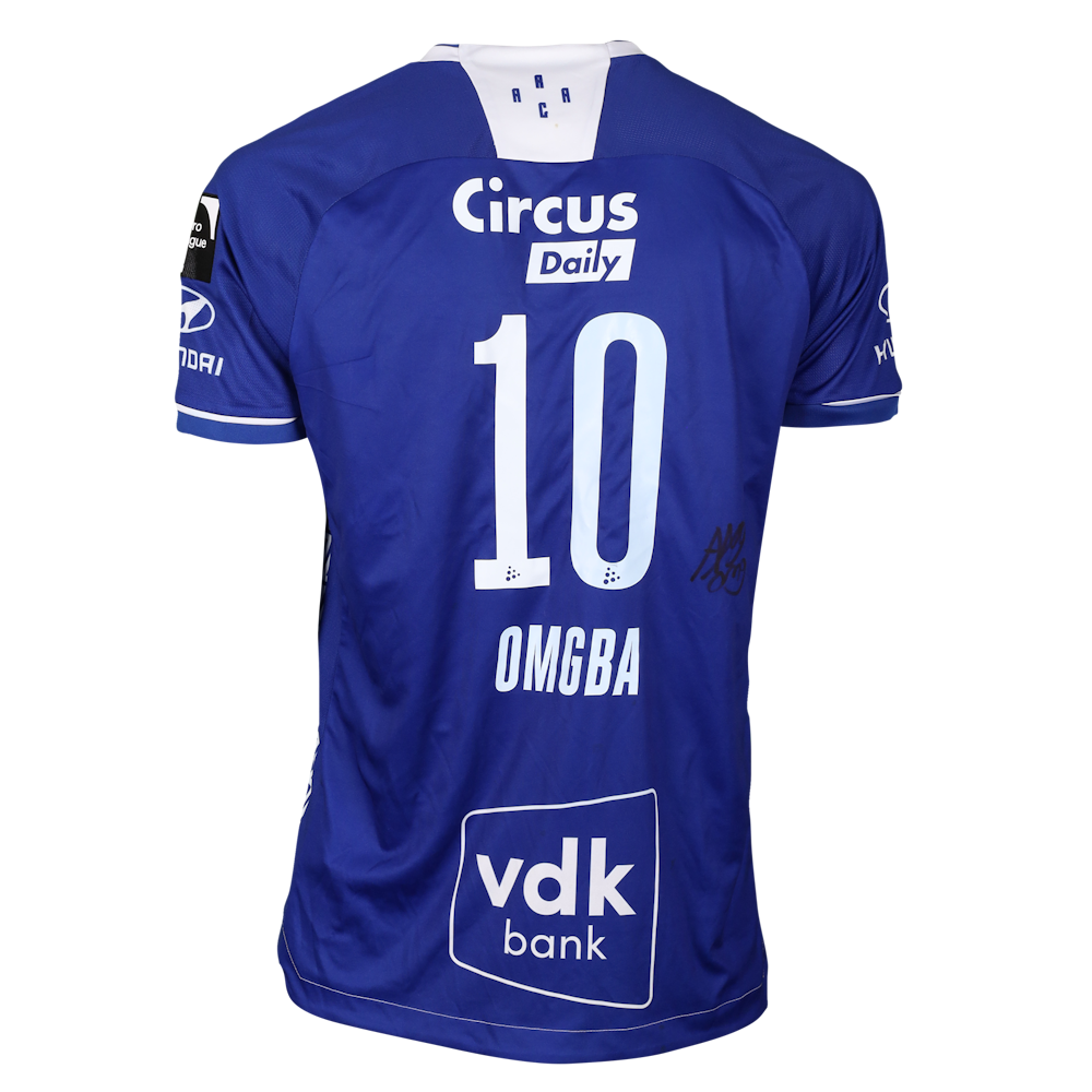 Aimé Omgba | KAA Gent - Club Brugge | MatchWornShirt
