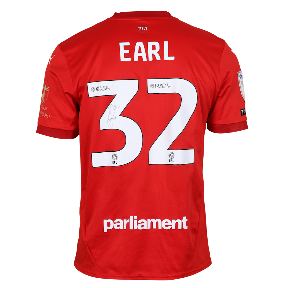 Josh Earl | Barnsley - Peterborough United | MatchWornShirt