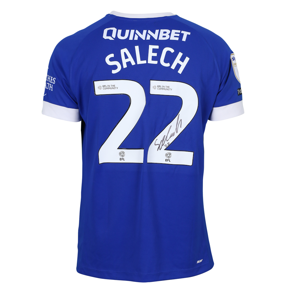 Yousef Salech | Cardiff City FC - Oxford United | MatchWornShirt
