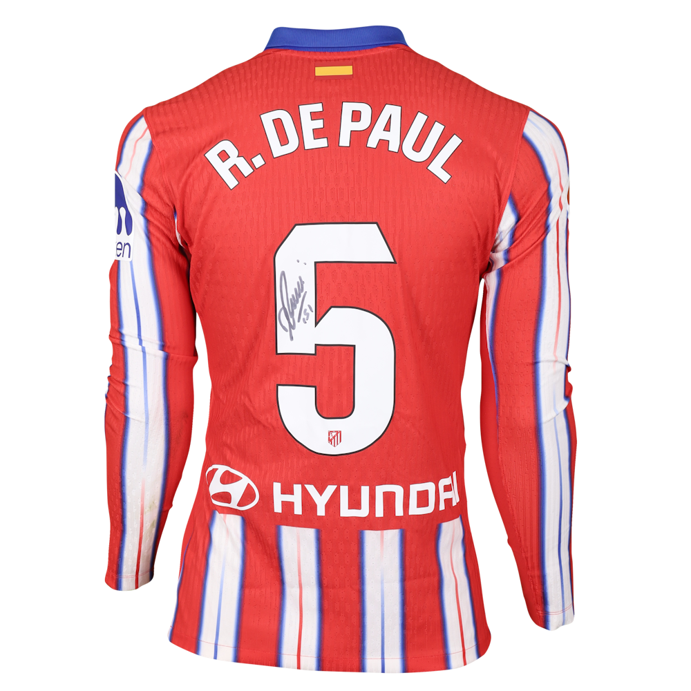 Rodrigo de Paul | Atlético de Madrid - Rayo Vallecano | MatchWornShirt