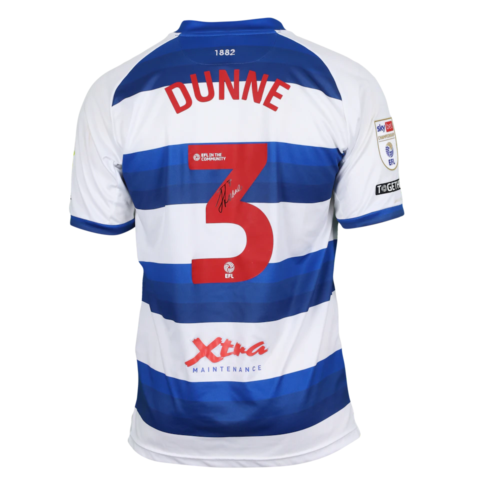 Jimmy Dunne | Queens Park Rangers - Burnley | MatchWornShirt