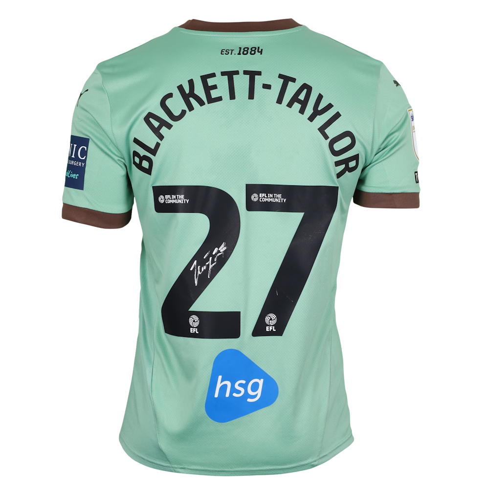 Corey Taylor | Hull City - Derby County | MatchWornShirt