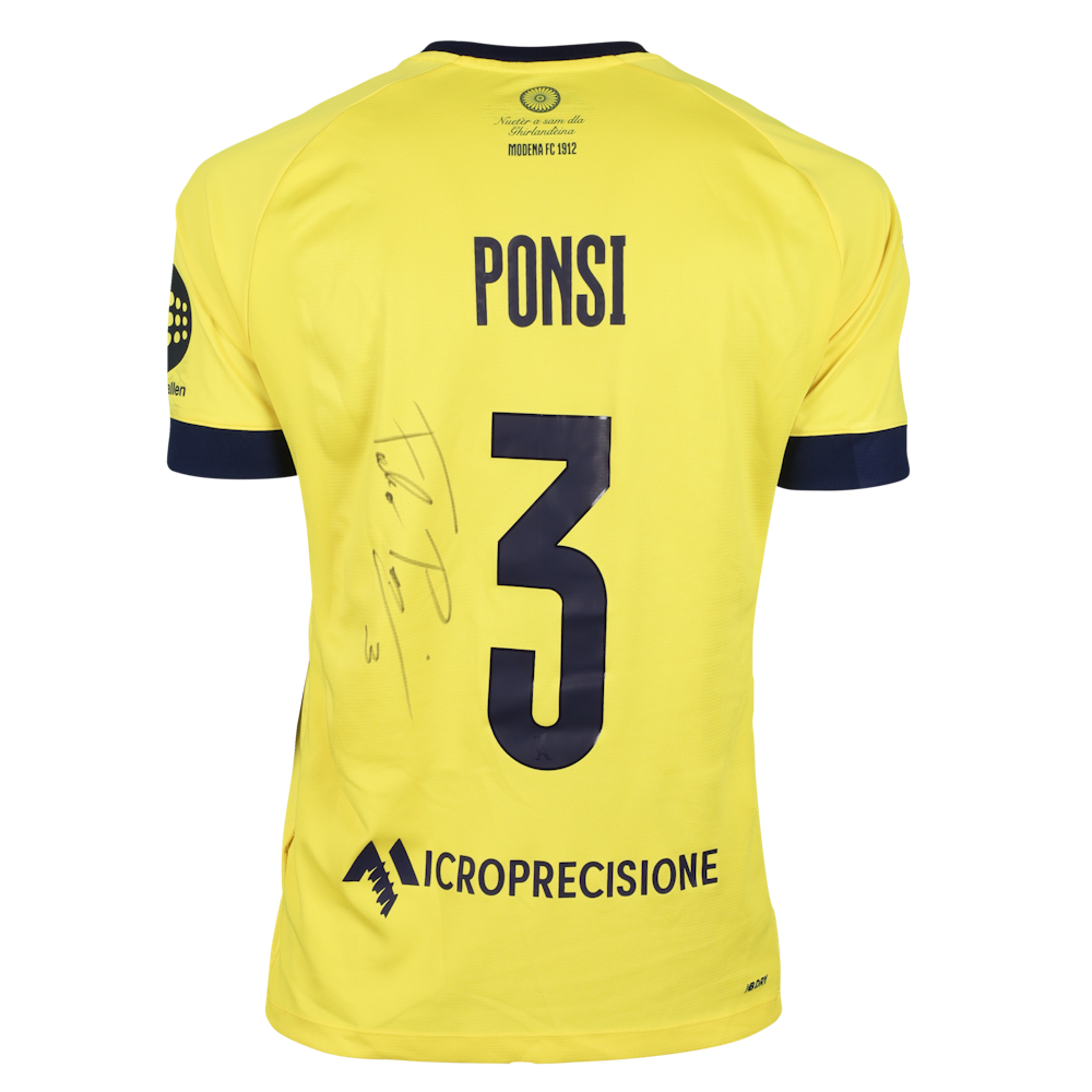 Fabio Ponsi | Modena - Cesena | MatchWornShirt