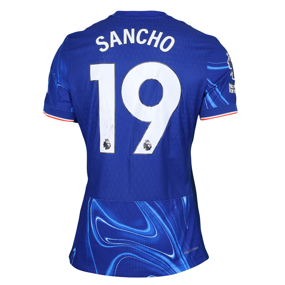 Jadon Sancho | Nottingham Forest - Chelsea | MatchWornShirt