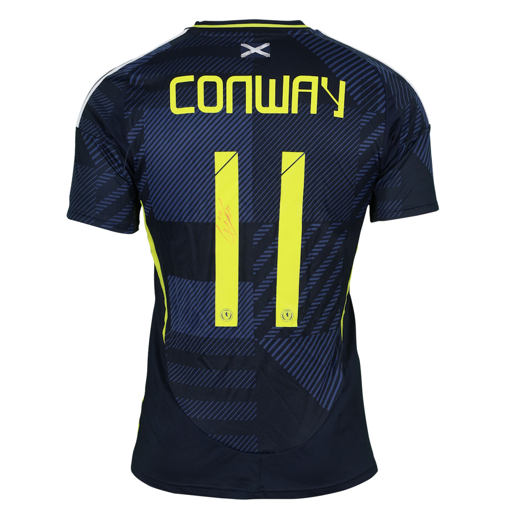 Tommy Conway | Scotland | Scotland | Scotland - Iceland | MatchWornShirt