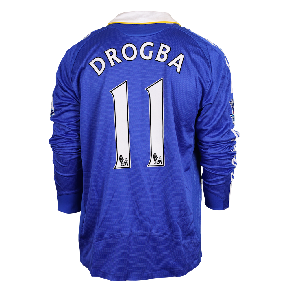 Didier Drogba | Chelsea - 2008/09 - Premier League | MatchWornShirt
