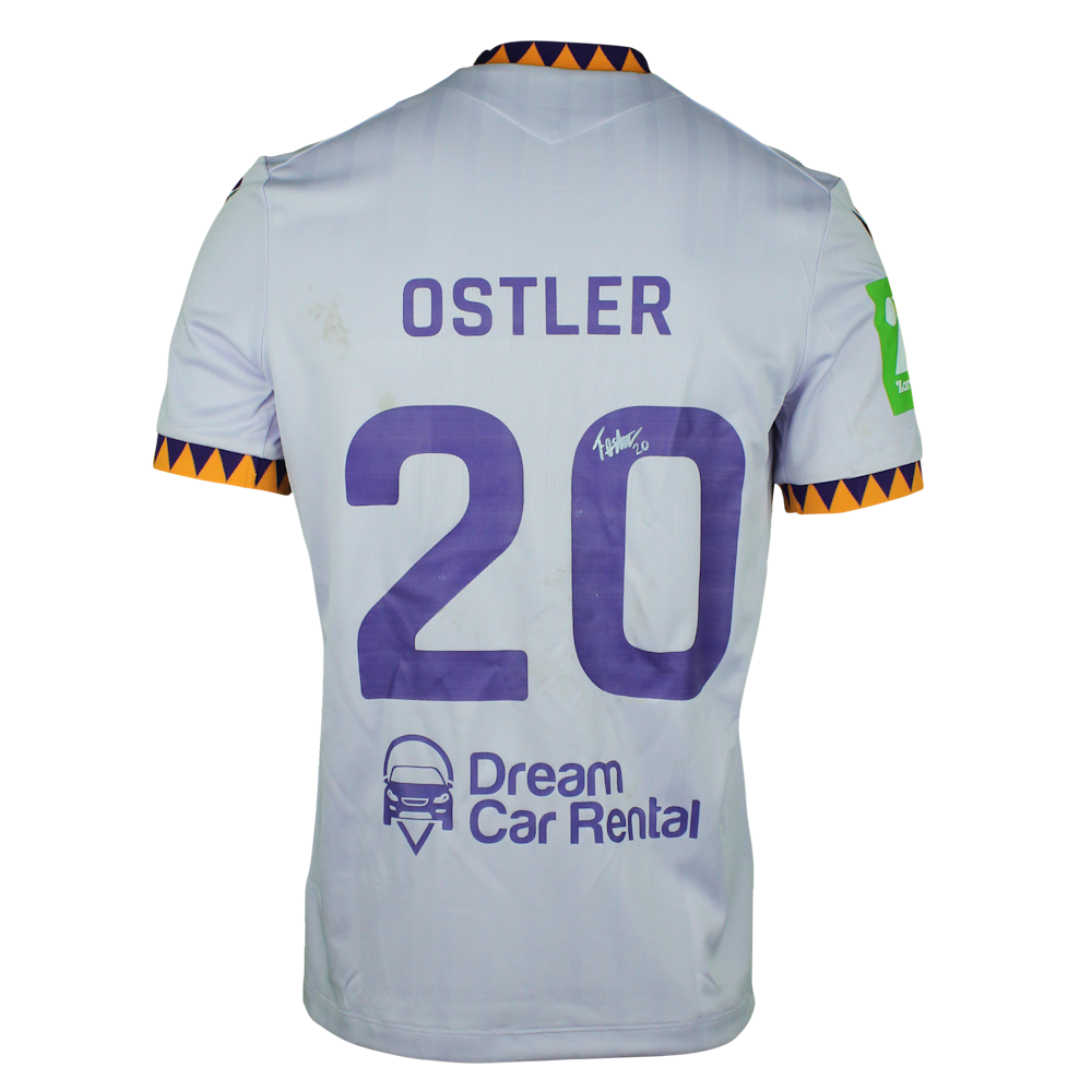 Trent Ostler | Perth Glory - AC Milan | MatchWornShirt