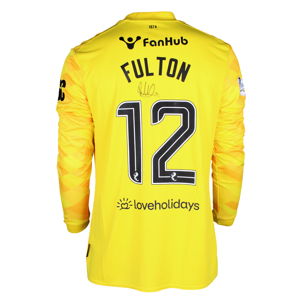 Ryan Fulton | Heart of Midlothian F.C. | MatchWornShirt