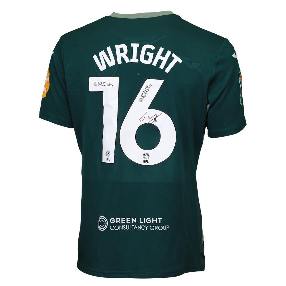Jacob Wright | Watford - Norwich City | MatchWornShirt