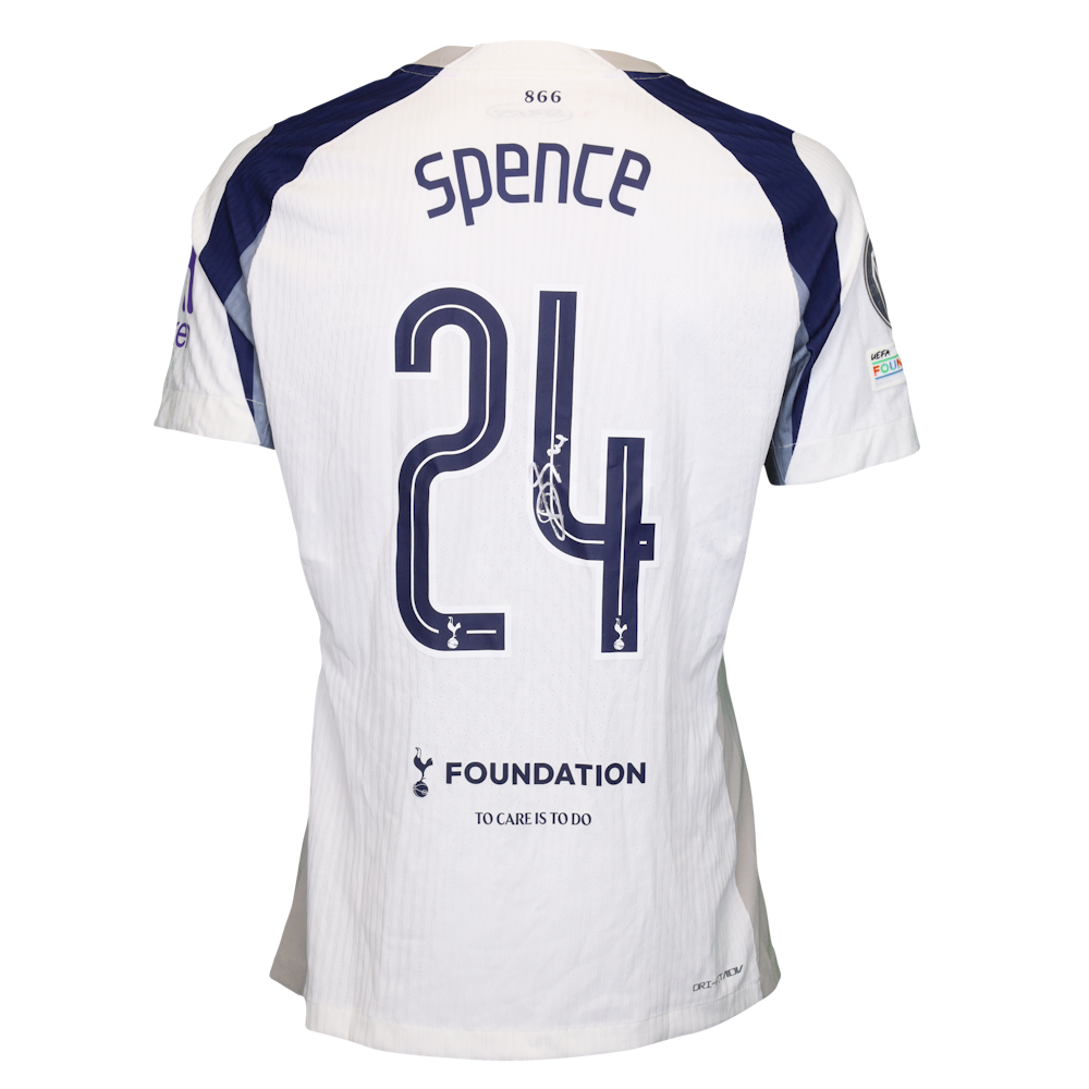 Djed Spence | Paris Saint-Germain - Tottenham Hotspur | MatchWornShirt