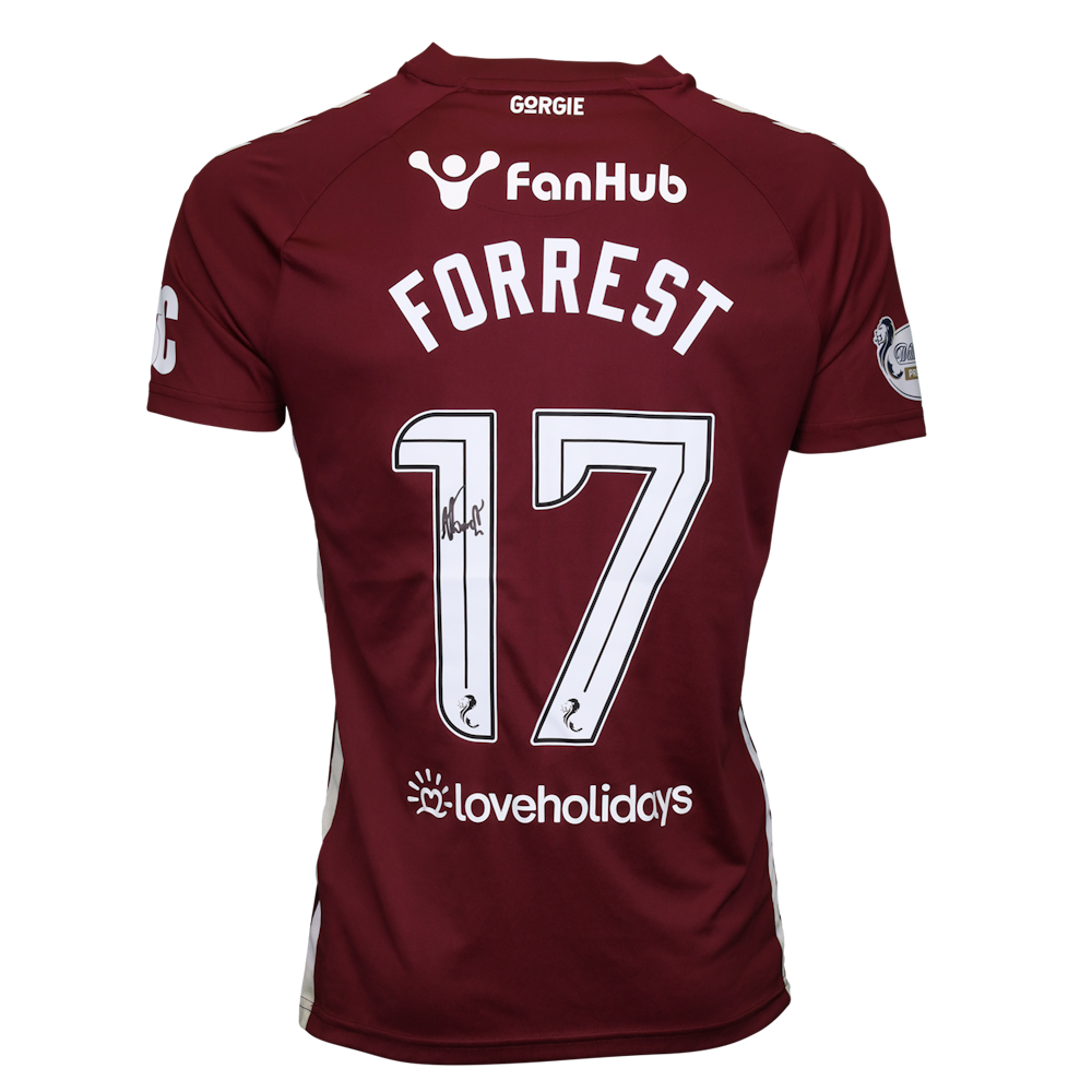 Alan Forrest | Heart of Midlothian | Heart of Midlothian - Motherwell ...