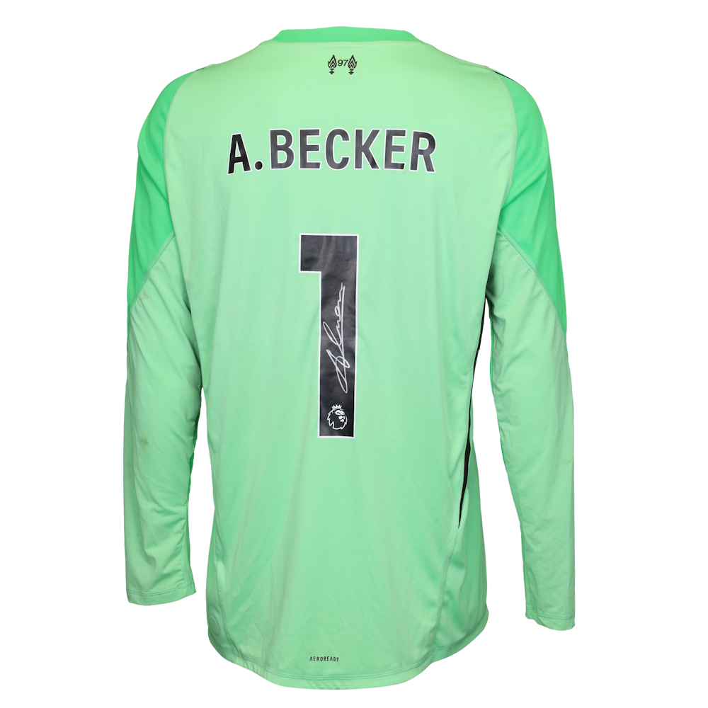 Alisson Becker | Newcastle United - Liverpool | MatchWornShirt