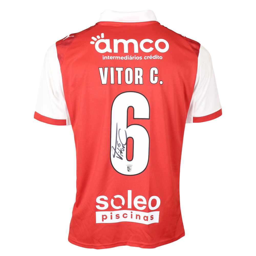 Vitor Carvalho Vieira | SC Braga - Lincoln Red Imps | MatchWornShirt