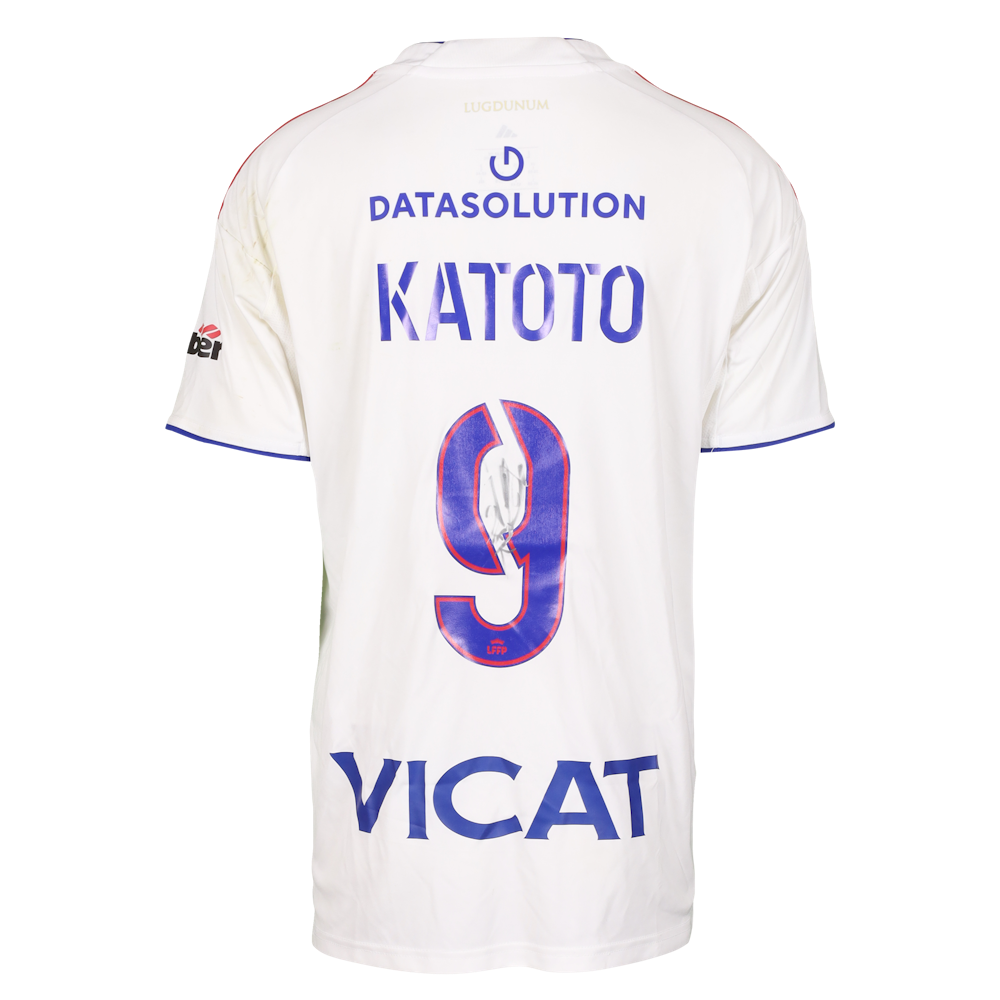 Marie-Antoinette Katoto | OL Lyonnes - OM Féminines | MatchWornShirt