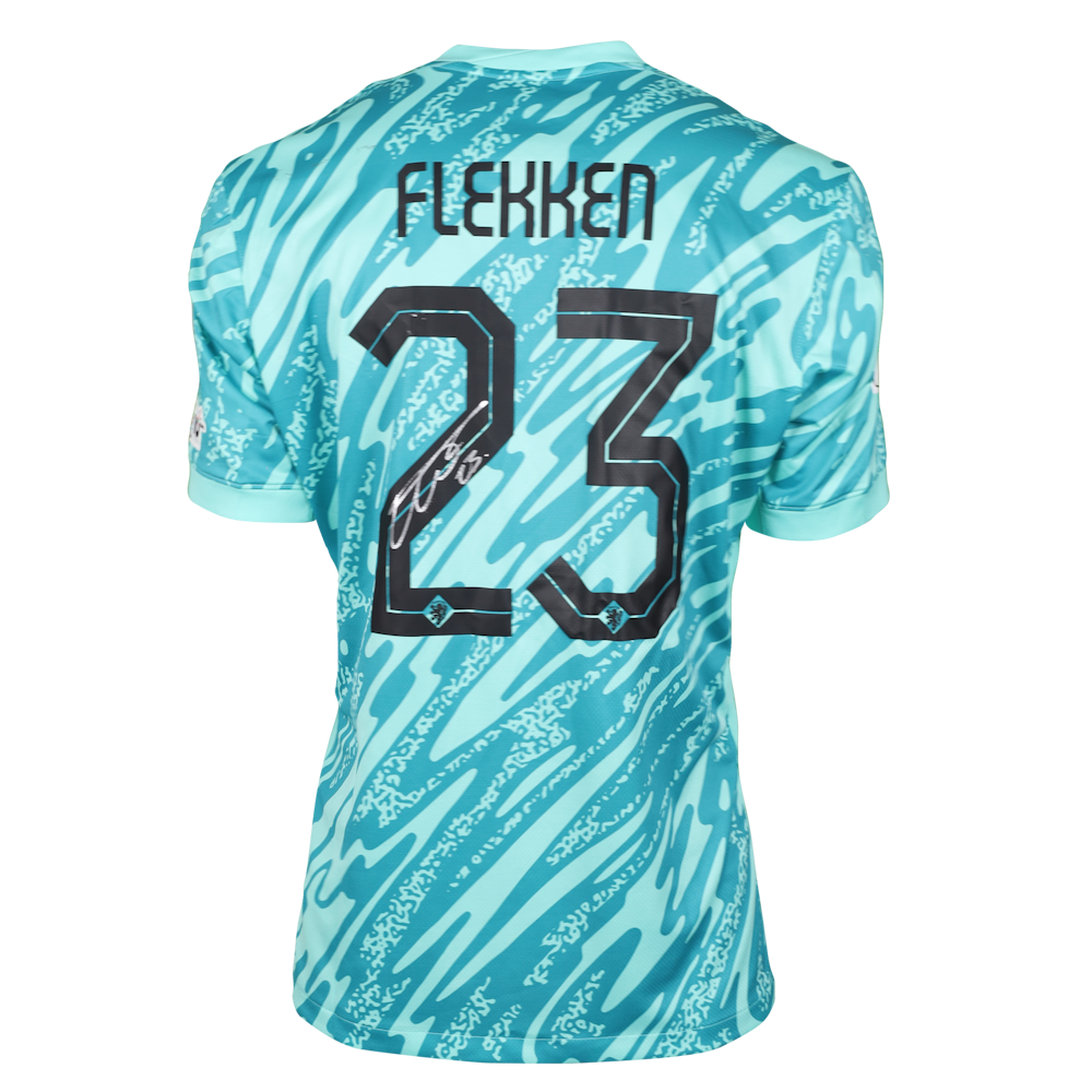 Mark Flekken | Lithuania - Netherlands | MatchWornShirt