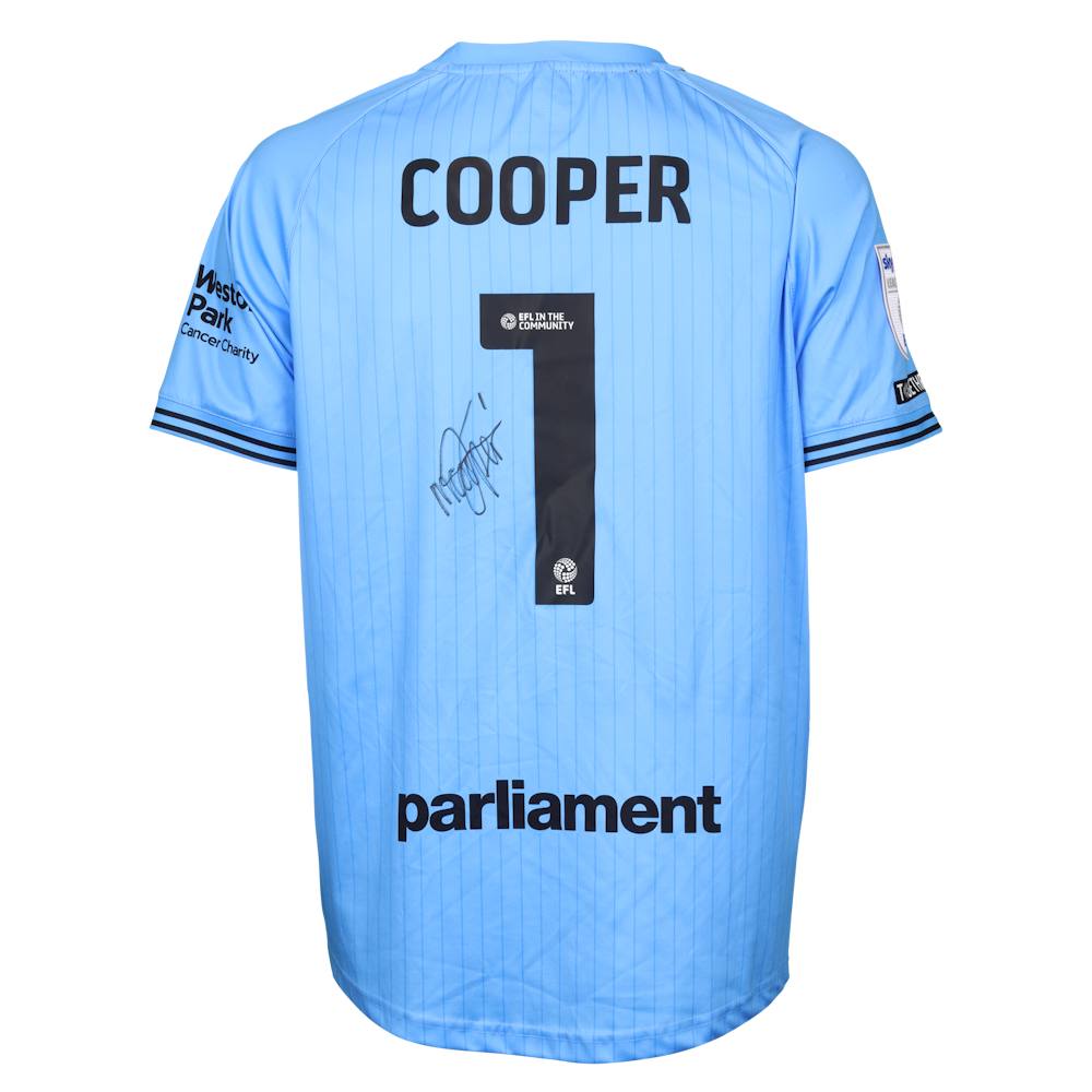 Murphy Joseph Mahoney Cooper | Blackpool - Barnsley | MatchWornShirt