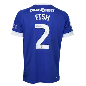 William Fish | Cardiff City FC - Bradford City | MatchWornShirt