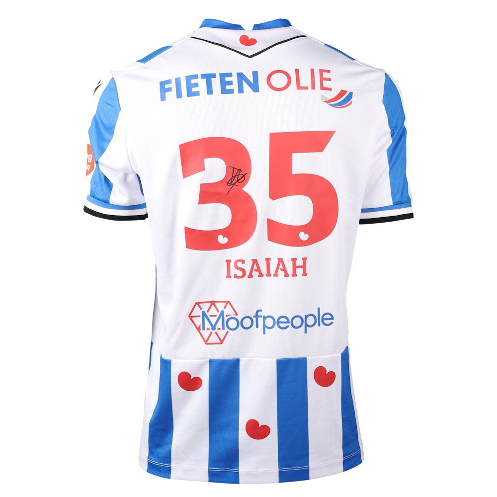 Isaiah Ahmed | SC Heerenveen - NEC | MatchWornShirt