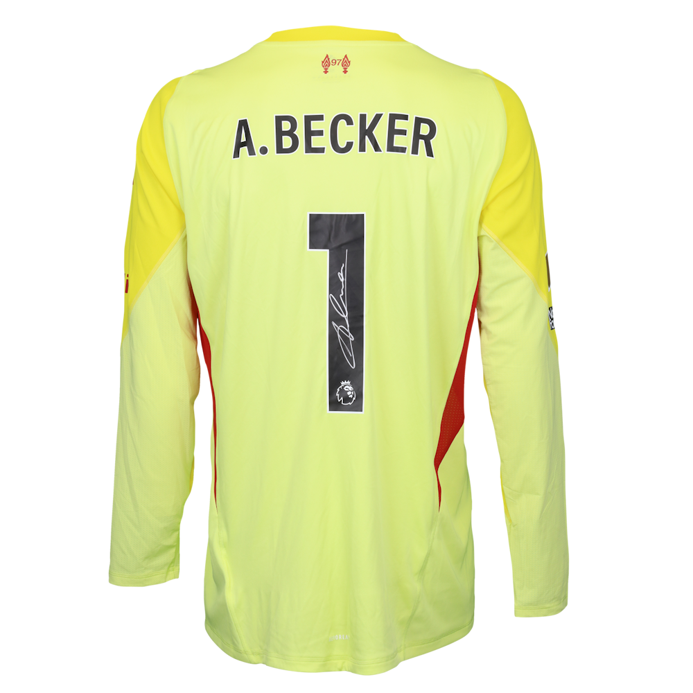Alisson Becker | Crystal Palace - Liverpool | MatchWornShirt