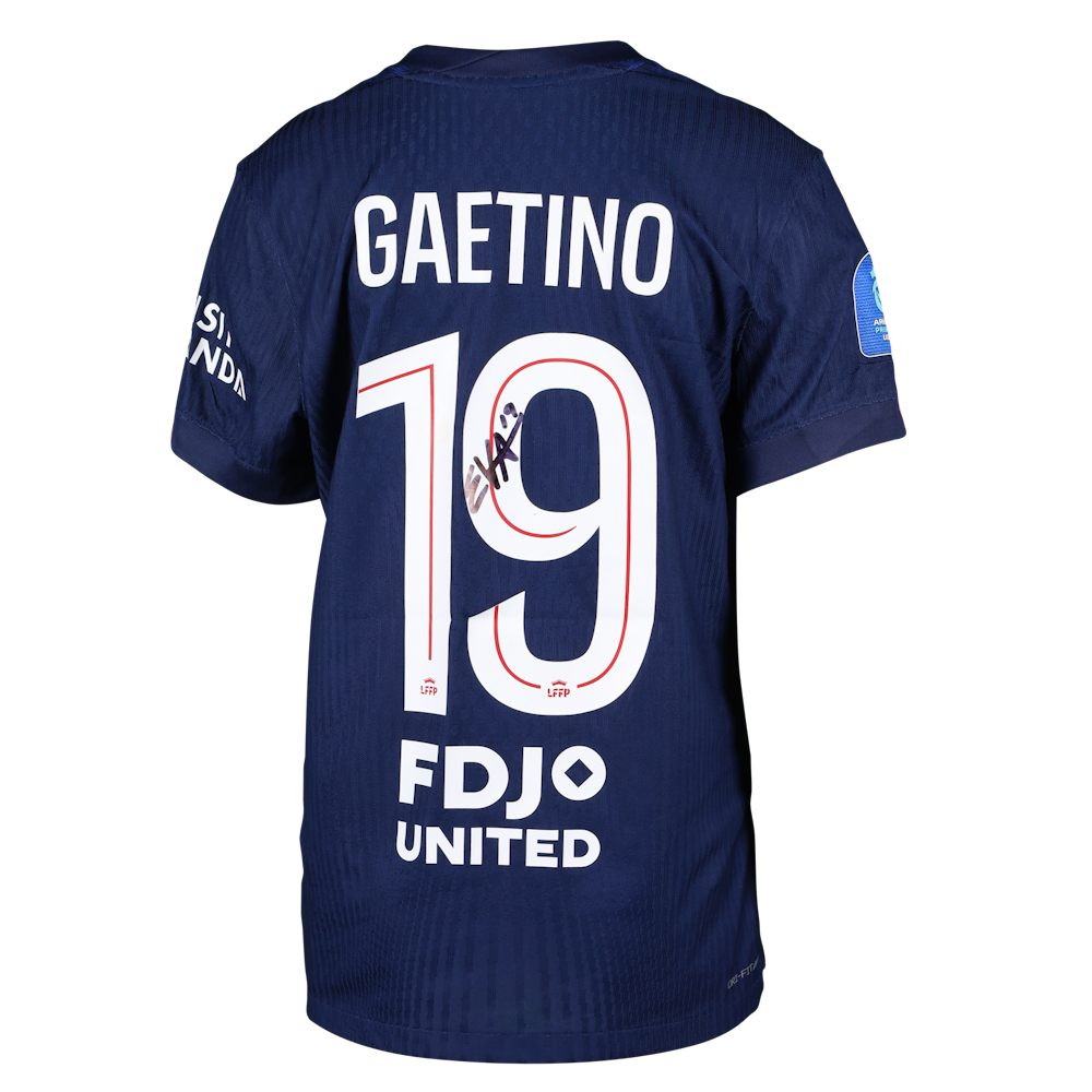 Eva Gaetino | OL Lyonnes - Paris Saint-Germain Féminines | MatchWornShirt