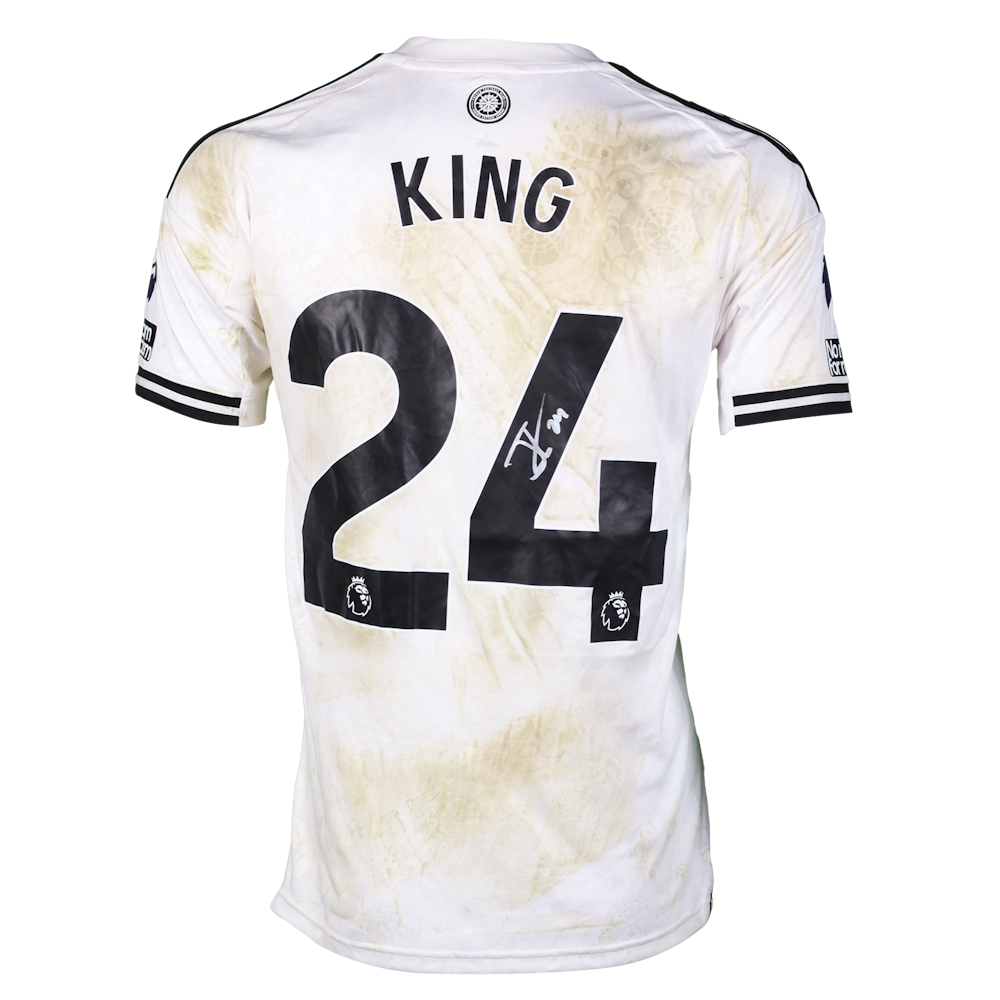 Joshua King | Aston Villa - Fulham | MatchWornShirt
