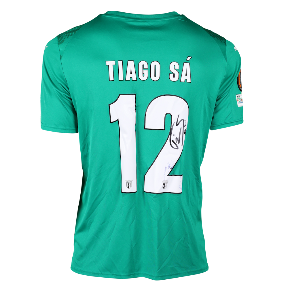 Tiago Magalhães Sá | SC Braga | SC Braga - Feyenoord | MatchWornShirt